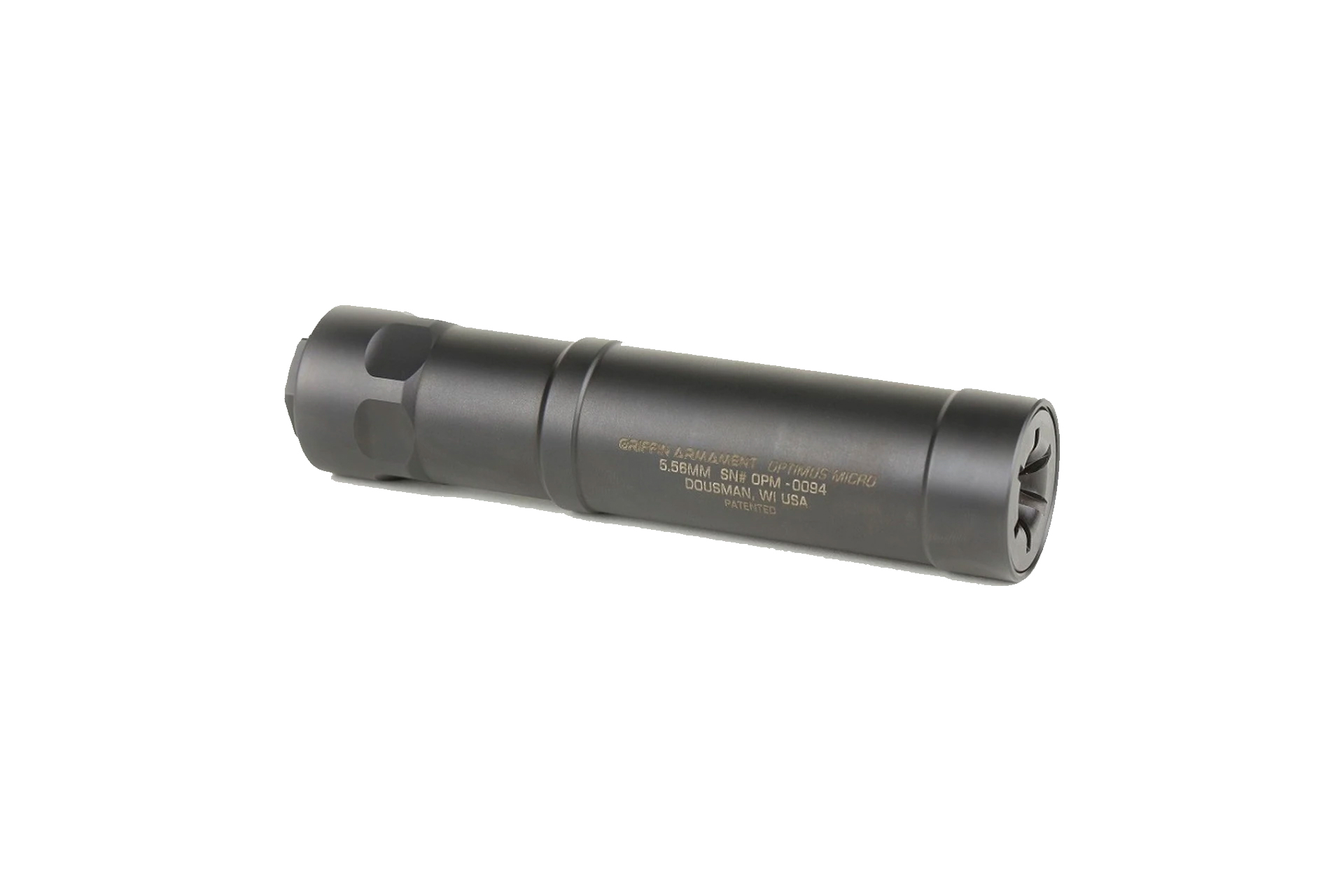 GAOPM-W - Griffin Armament Optimus Micro .22 Modular QD Suppressor ...