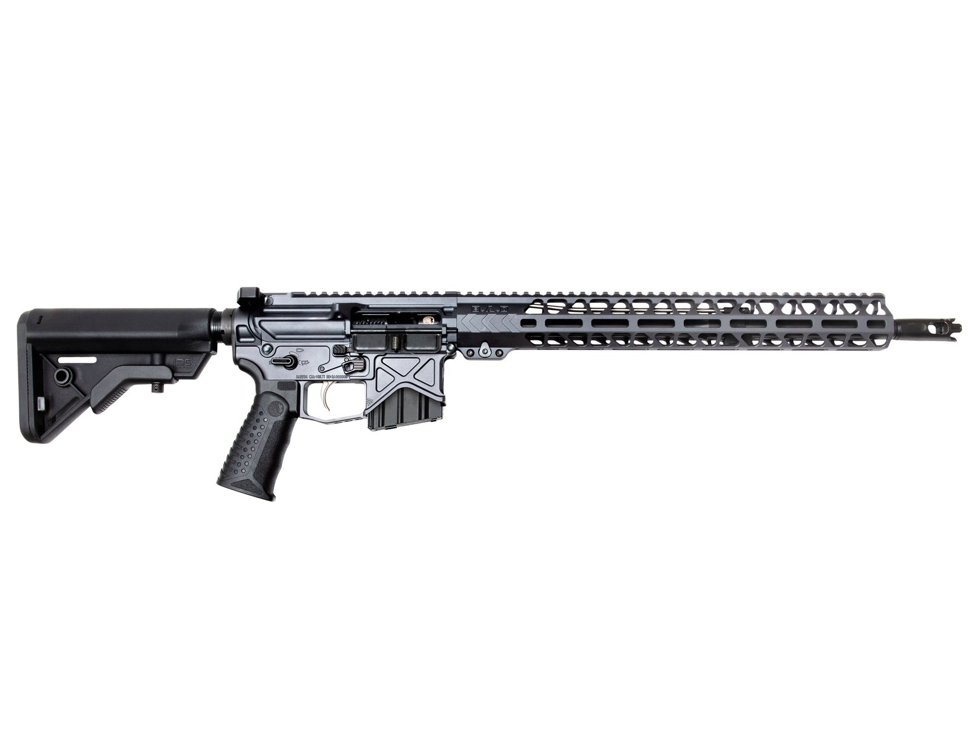 - Battle Arms Authority Elite 16" 5.56 NATO 10rd Semi-Auto Rifle - Gray ...