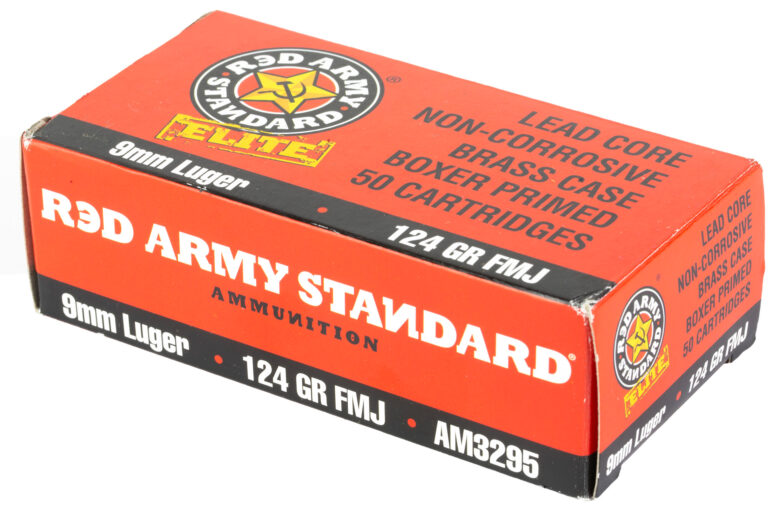 CARASAM3295 - Century Arms Red Army Standard Elite 9MM 124Gr Full Metal ...