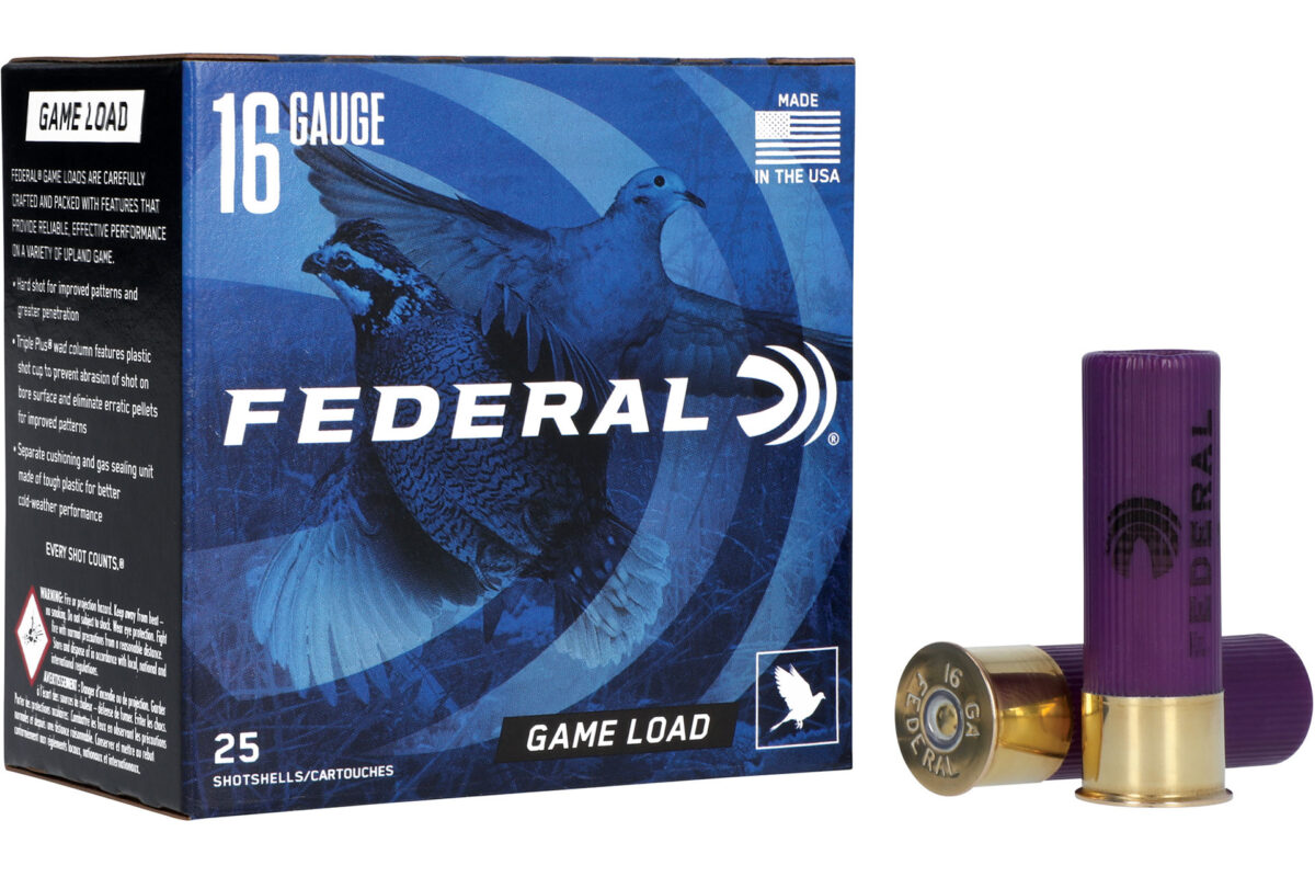 FEH1606 - Federal Game Load 16 Gauge 2.75 #6 2.5 Dram 1oz Shotshell ...
