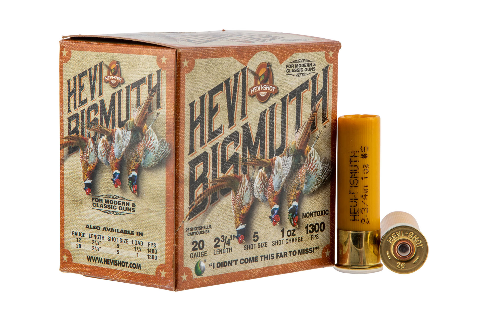 114143 - HEVI-Shot HS17715 Hevi-Bismuth Upland 20 Gauge 2.75" 1 oz 5 ...