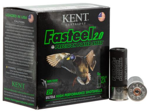 117632 - Kent Cartridge K122FS302 Fasteel 2.0 12 Gauge 2.75" 1-1/16 oz ...