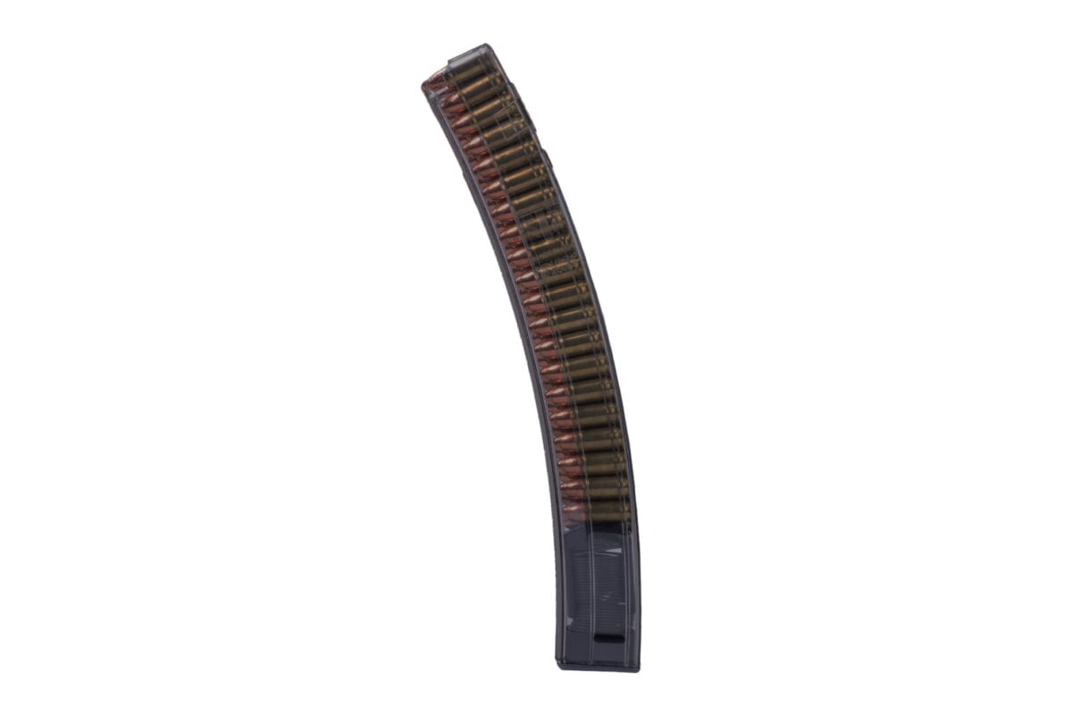 SMK-HKMP5-40 - ETS H&K MP5 9mm 40-Round Magazine - Carbon Smoke ...