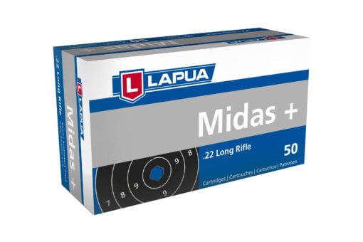131812 - Lapua 420162 Midas+ 22 LR 40 gr Round Nose (RN) Rimfire Ammo ...