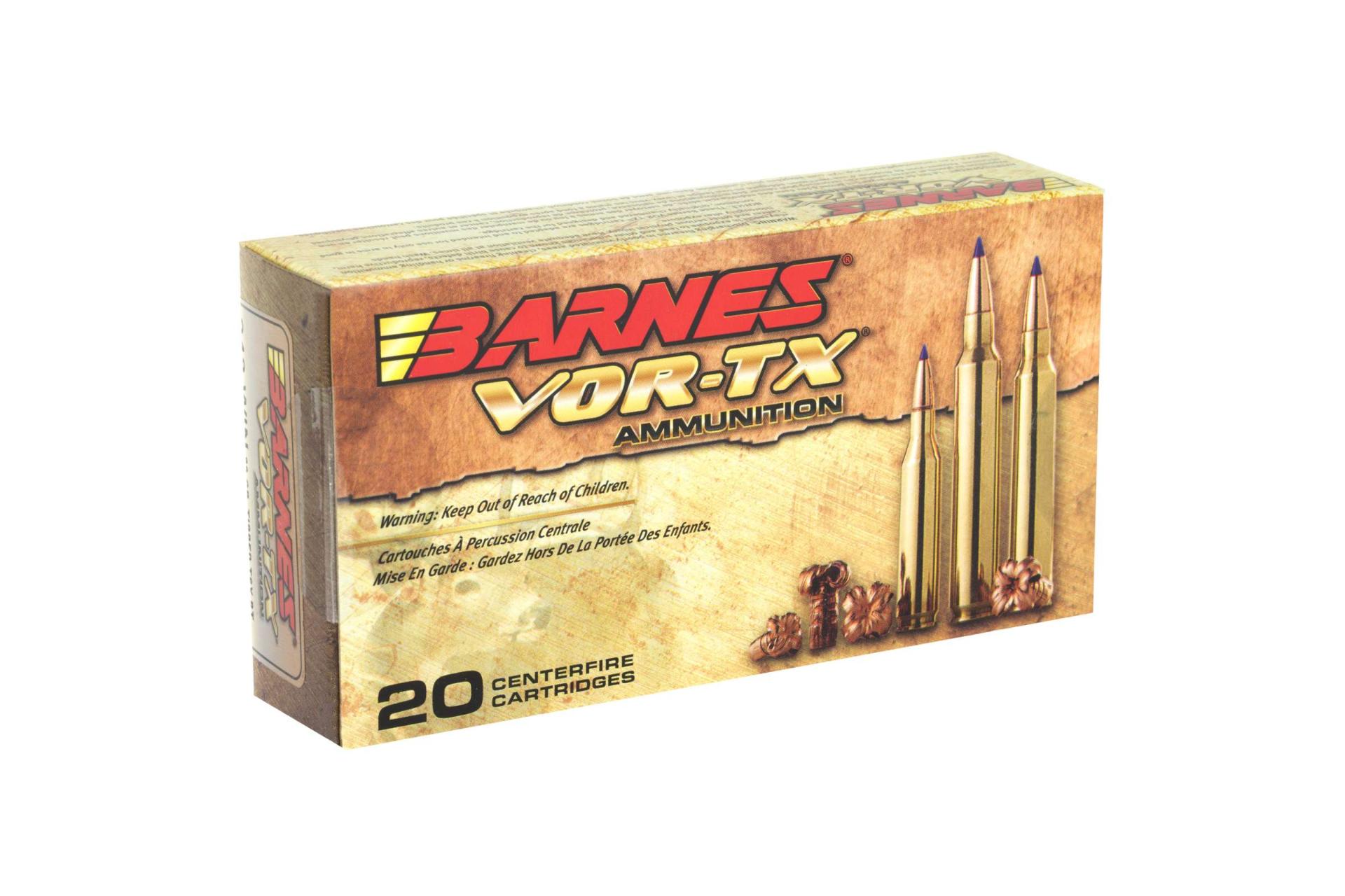 21522 - Barnes VOR-TX 243WIN 80 Grain Tipped Triple Shock X Boat Tail ...