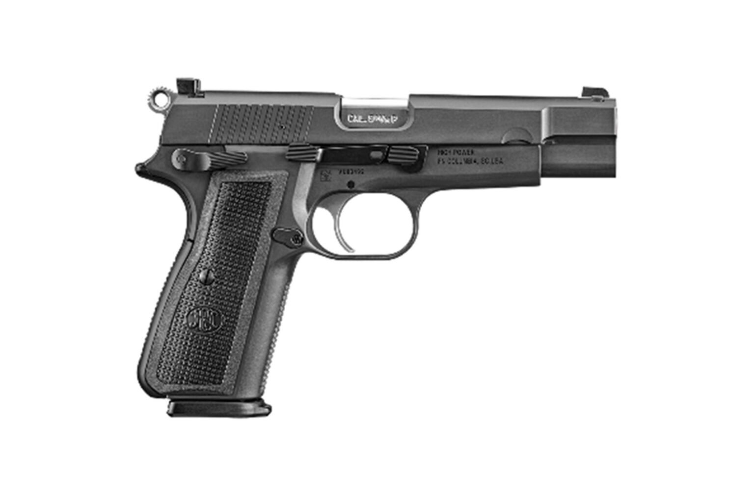 66-100256 - FN America High Power 4.7" 9MM 17rd Full Size Semi-Auto ...