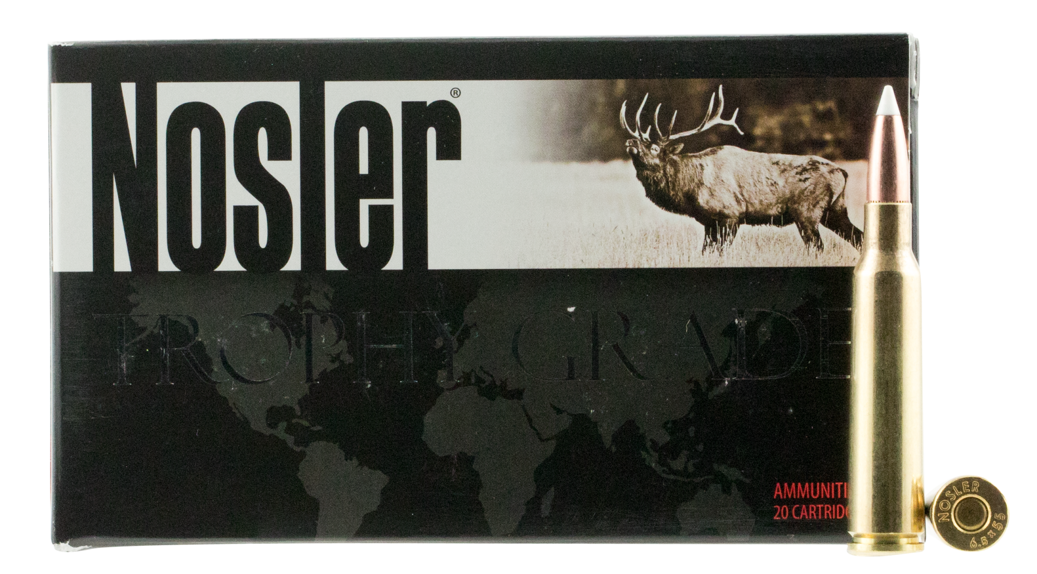 60022 - Nosler 60022 Trophy Grade 6.5x55 Swedish 140 gr AccuBond Rifle ...