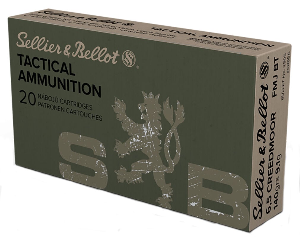 - Sellier & Bellot SB65A Rifle 6.5 Creedmoor 140 gr 2658 fps Full Metal ...